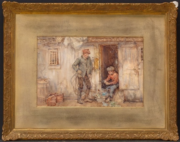 The cooks galley by Henry Scott Tuke on artnet