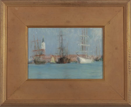 Ships in Venice by Charles Stuart Forbes on artnet