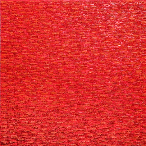 Burnt Red Square No. 1 by David Serisier on artnet