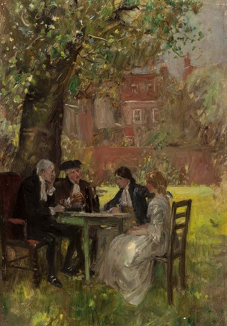 They Sat Under the Plane Tree, A Tale of Two Cities book illustration ...