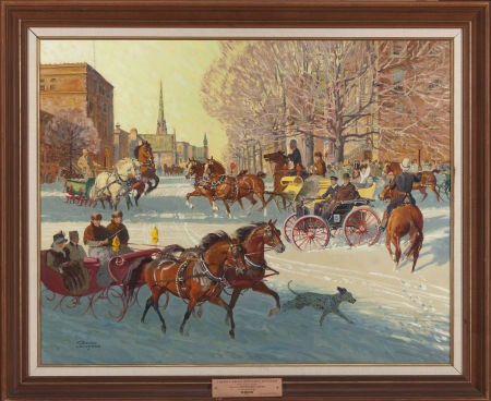 A Duryea Wagon Wins the Race, Great Moments in Early American Motoring ...