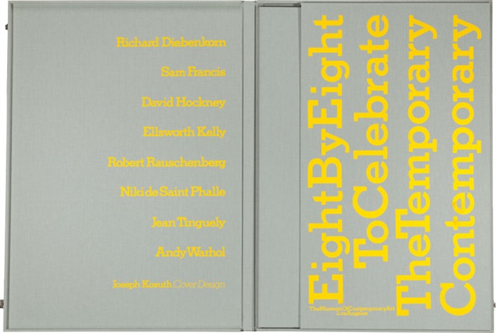 Eight by Eight to Celebrate the Temporary Contemporary Complete ...