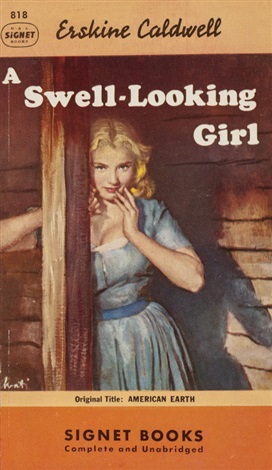 A Swell-Looking Girl, paperback cover, 1950 by James Avati on artnet