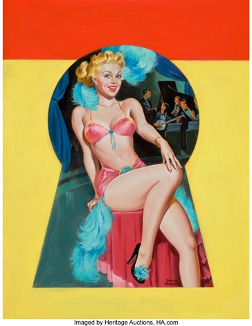 Confessions of a Model, Whisper magazine cover by Peter Driben on artnet