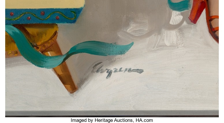 Surprised by Gil Elvgren on artnet