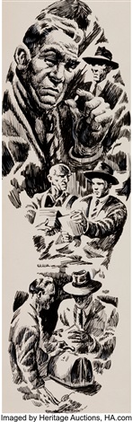 Legwork, Astounding Si-Fi by Kelly Freas on artnet