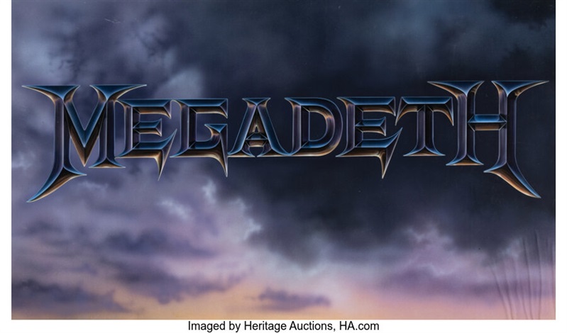 Megadeth Youthanasia Album Title cover by Mick McGinty on artnet
