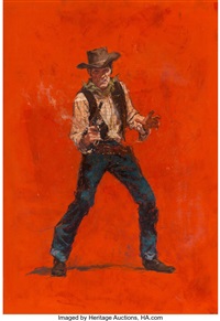 Tom Ryan Western Art Visitation Tom Ryan, Signed And Numbered Print