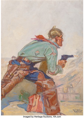 The Phantom Outlaw by Remington Schuyler on artnet