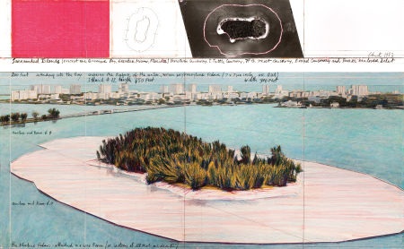 Surrounded islands for Biscayne Bay, Greater Miami, Florida by Christo ...