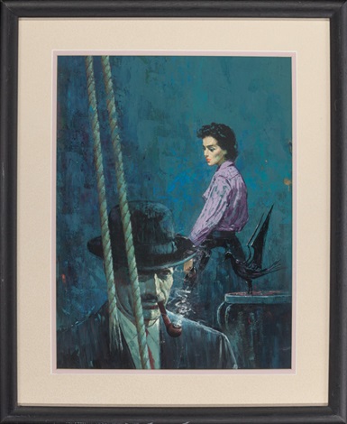 Maigret and the Reluctant Witness, paperback cover by Lou Marchetti on ...