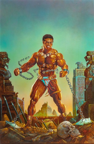 Breaking the Chains, Fantasy magazine cover by James Zar on artnet