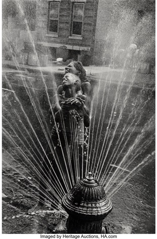 Fire Hydrant, Harlem, New York by Leonard Freed on artnet