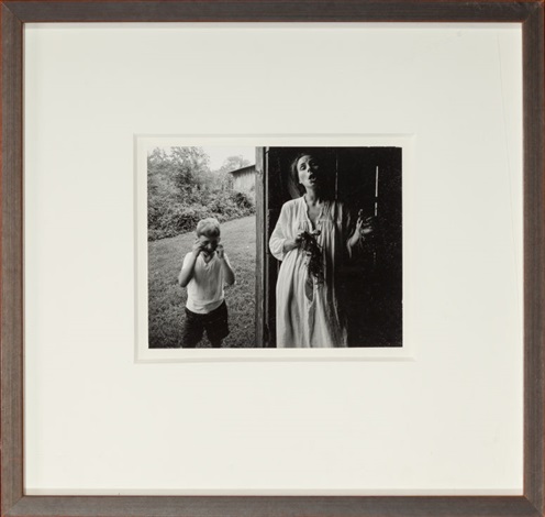 Edith and Elijah, circa 1970 by Emmet Gowin on artnet