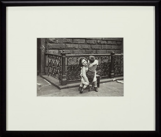Children Hugging, circa 1940 by Helen Levitt on artnet