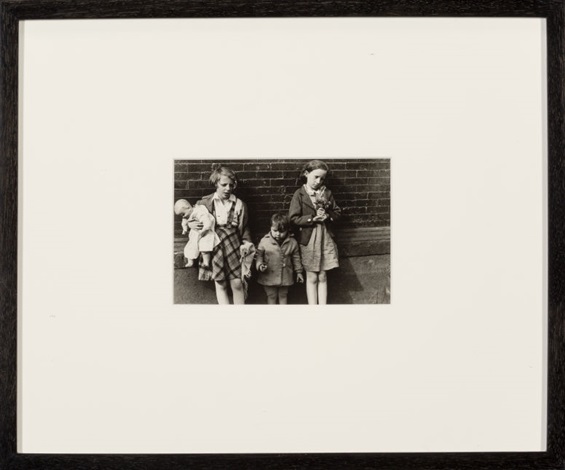 Three Children, circa 1940 by Helen Levitt on artnet