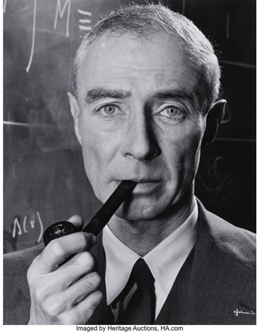 J. Robert Oppenheimer by Philippe Halsman on artnet