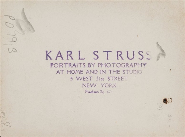 Portrait of Nijinsky in Afternoon of a Faun by Karl Struss on artnet