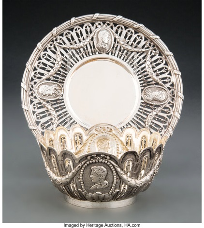A Set of Twelve Georg Roth Co. Silver Bowls and Underplates by Georg ...