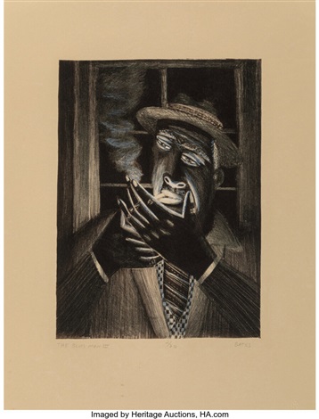 The Blues Man III by David Bates on artnet