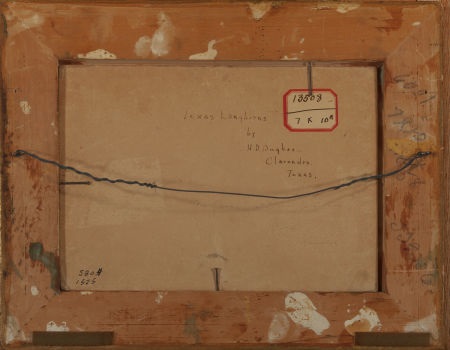 Texas Longhorns by Harold Dow Bugbee on artnet