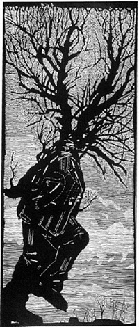 William Kentridge Man Walking