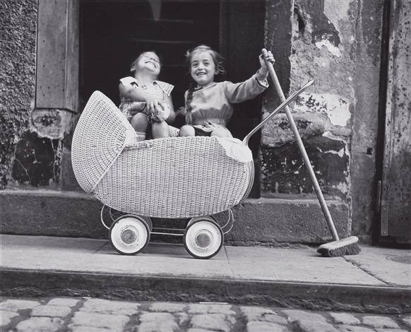 Carriage and broom by Bill Perlmutter on artnet