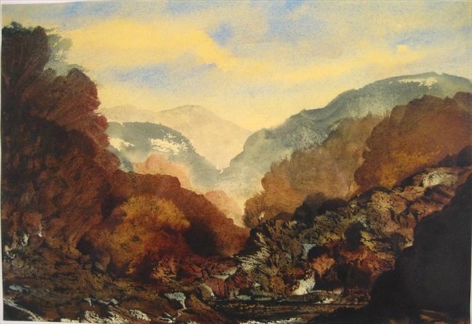 Untitled - Hilly landscape by Fulvio Testa on artnet