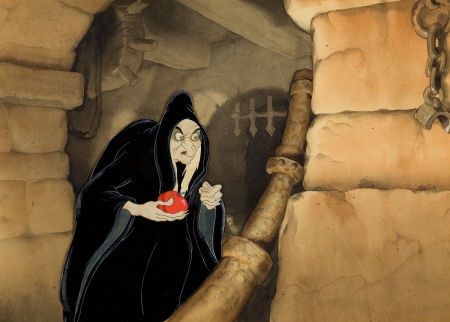 The old hag from Snow White and the seven dwarfs, Walt Disney pictures ...