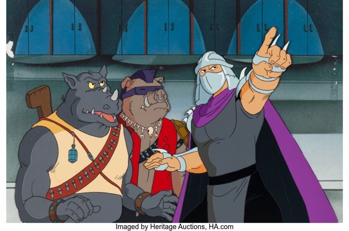 Teenage Mutant Ninja Turtles Shredder, Bebop, and Rocksteady Production ...