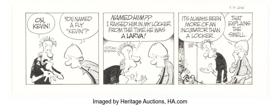 Jerry Scott and Jim Borgman Zits Daily Comic Strip Original Art dated ...