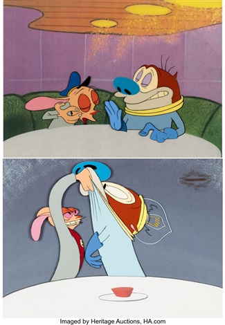 The Ren Stimpy Show Space Madness Commander Ren Höek and Cadet Stimpy ...