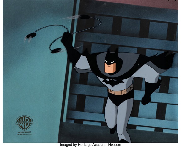 Batman The Animated Series Over The Edge Batman Production Cel Warner ...