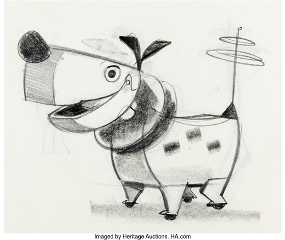 The Jetsons The Coming of Astro Lectronimo Character Design Drawing ...