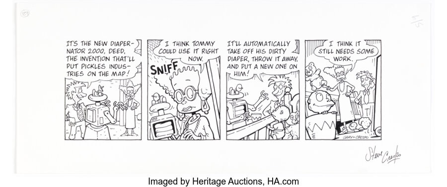 Scott Gray and Steve Crespo Rugrats Tommy, Stu, and Didi Pickles Daily ...