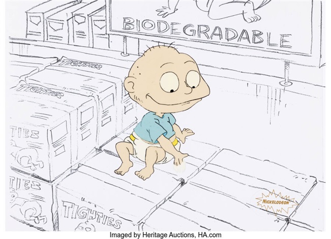 Rugrats Incident in Aisle Seven Tommy Pickles Production Cel ...