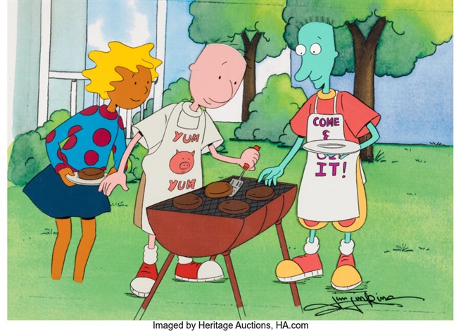 Patty Doug Skeeter Vintage 1997 Nickelodeon Doug Funny Patti Mayo