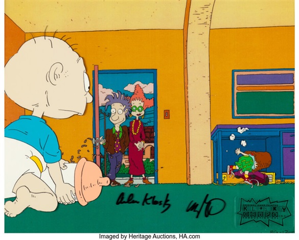 Rugrats Opening Title Sequence Chuckie Finster, Stu, Didi, and Tommy ...