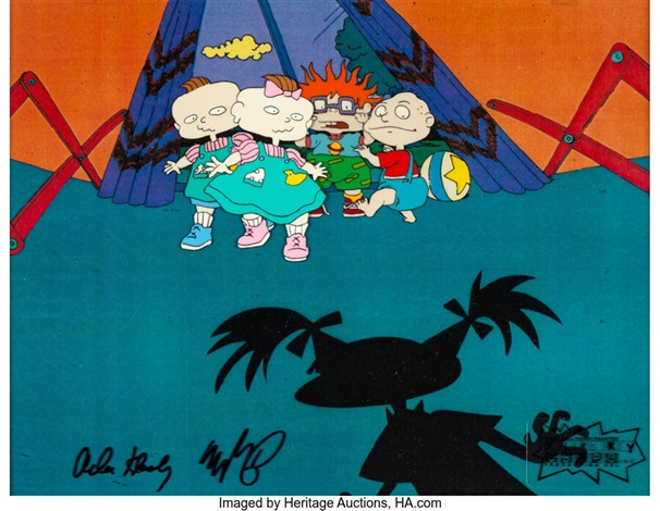 Rugrats Tommys First Birthday Phil and Lil DeVille, Chuckie Finster ...