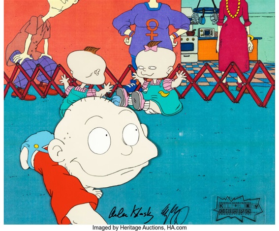 Rugrats Tommys First Birthday Tommy Pickles, Phil, and Lil DeVille ...