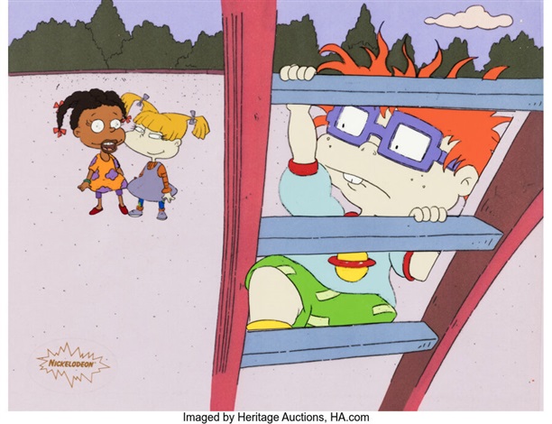 Rugrats The Slide Susie Carmichael, Angelica Pickles, and Chuckie ...