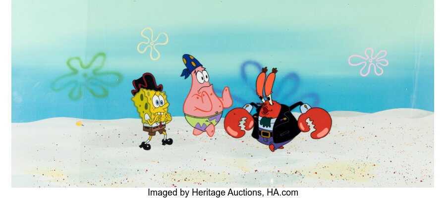 SpongeBob SquarePants Arrgh SpongeBob, Patrick, and Mr. Krabs as ...
