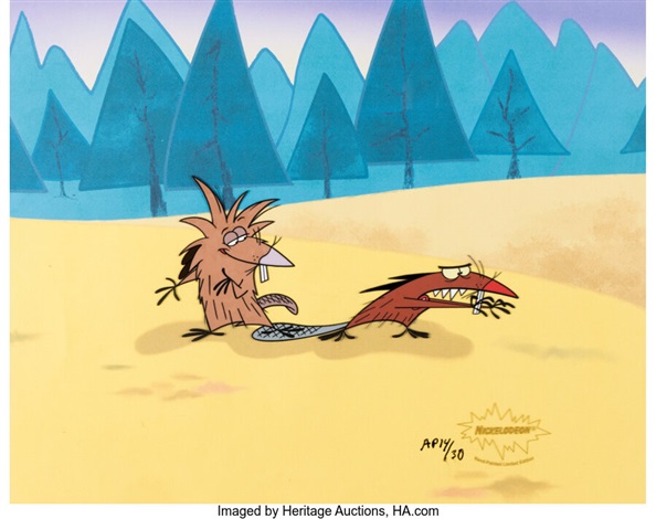 The Angry Beavers Norbert and Daggett Limited Edition Cel AP1430 ...