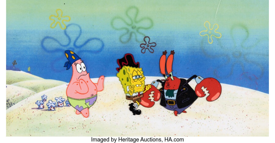 SpongeBob SquarePants Arrgh SpongeBob, Patrick, and Mr. Krabs Pan ...