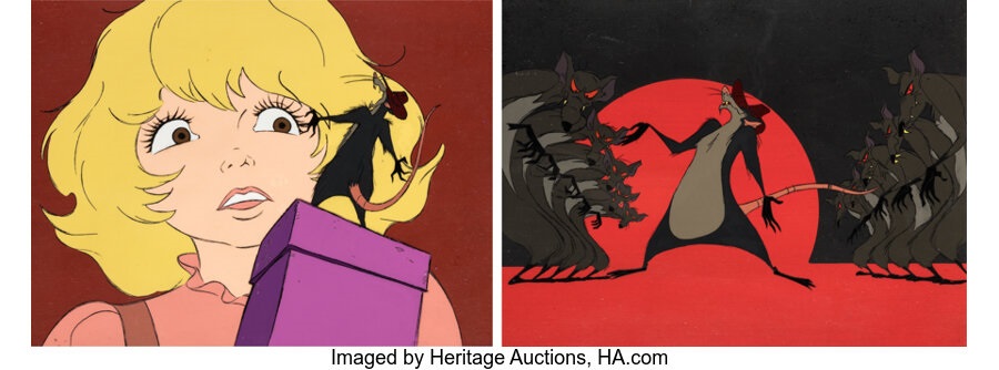 Heidis Song Ode to a Rat Song Sequence Heidi with Head Ratte and Rat ...