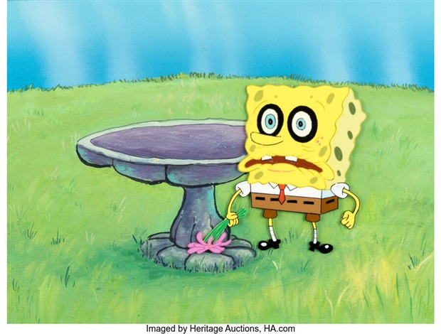 SpongeBob SquarePants Tea at the Treedome SpongeBob Production Cel ...