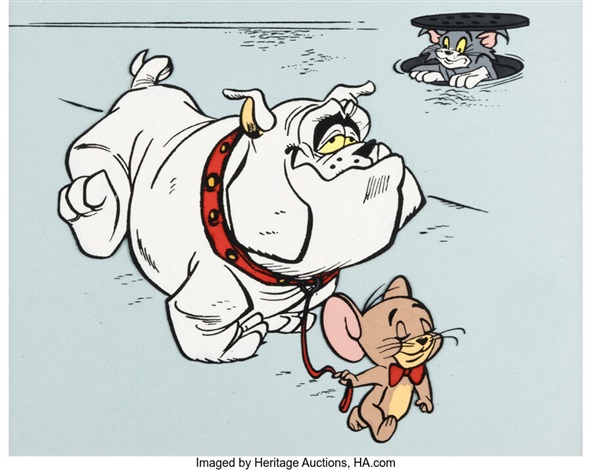 The Art of Hanna-Barbera Tom and Jerry with Spike Bulldog Book ...