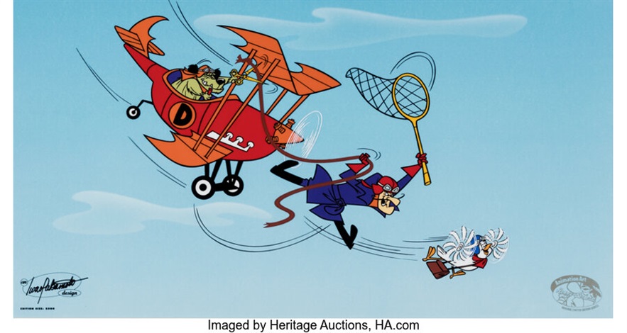 Dastardly Muttley in Their Flying Machines Stop That Pigeon SOLD-OUT ...