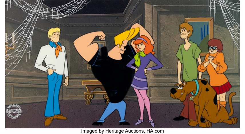 Johnny Bravo Bravo Dooby-Dooby-Doo Fred, Johnny Bravo, Daphne, Shaggy ...