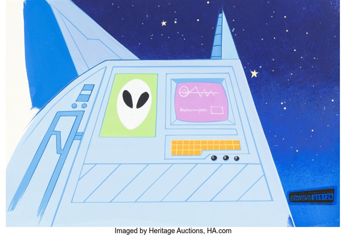 Dexters Laboratory Spacecase Alien Communicator Master Background ...